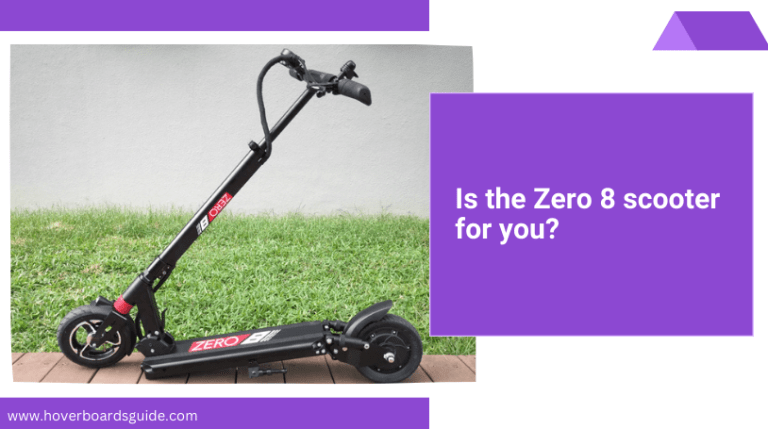Zero 8 Electric Scooter Review - HoverBoards Guides