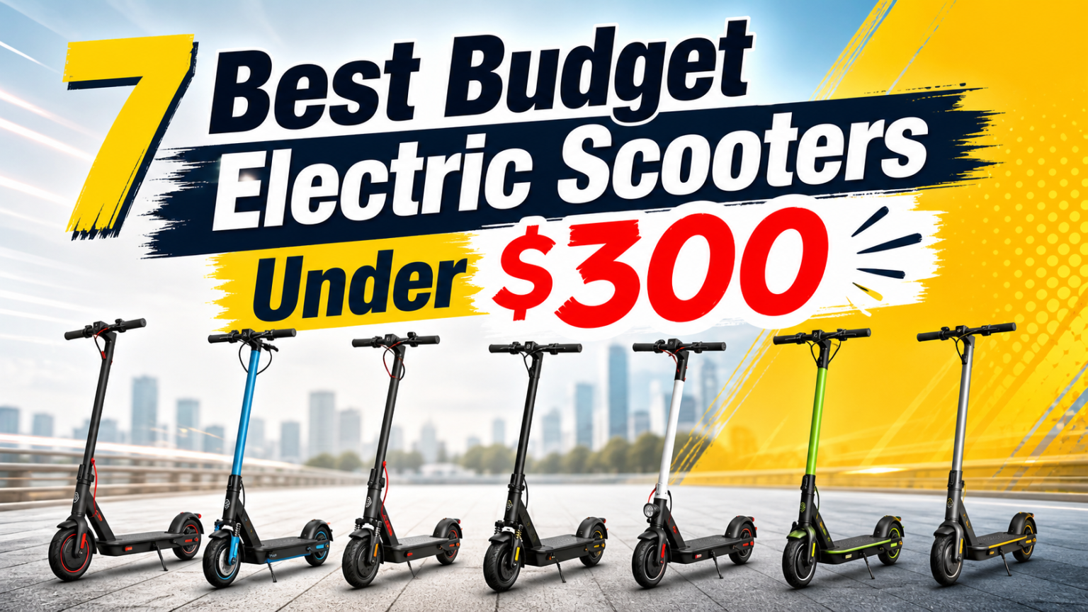 7 Best Budget Electric Scooters Under $300 in 2026 – Hoverboards Guide